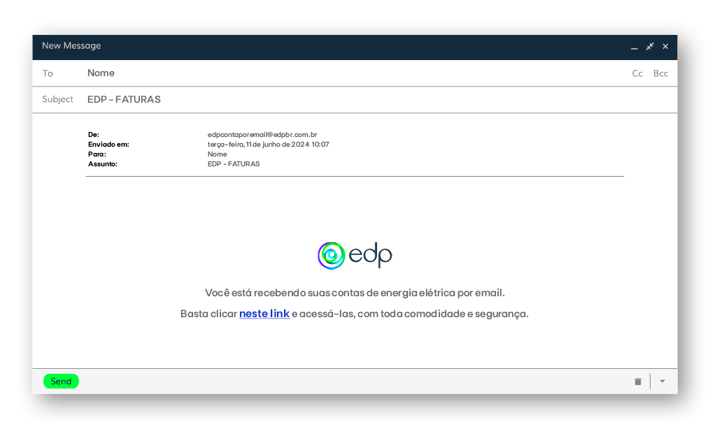 EDP Brasil - faturas agrupadas